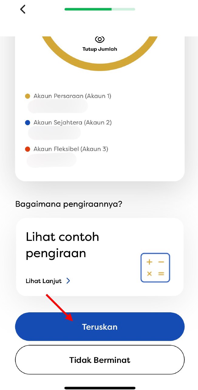 Cara Pindah Dan Keluarkan Wang Kumpulan Wang Simpanan Pekerja (KWSP) Akaun 3 Menggunakan Aplikasi